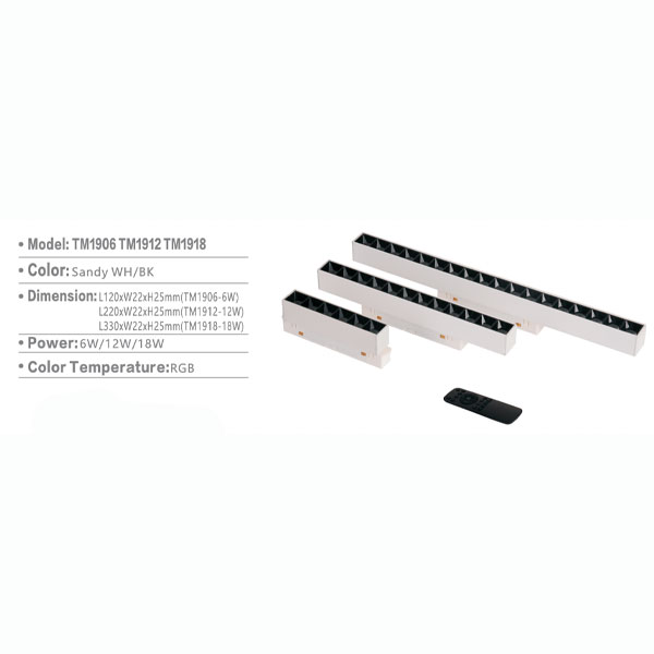 SKL-LUCE Magnetic Attraction Track TM1906 / TM1912 / TM1918 - KING ECO ...