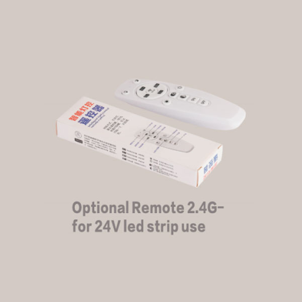 SKL-LUCE Optional Remote 2.4G-for 24V led strip use - KING ECO PTE LTD